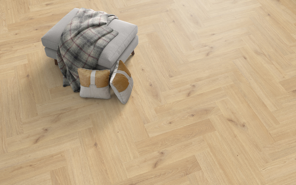 Herringbone Hatley InHaus Manor 62704 laminate